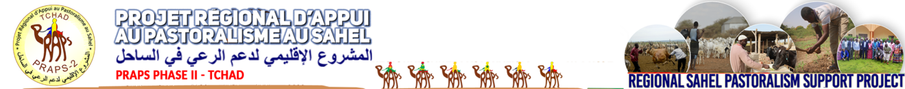 PRAPS 2 TCHAD » Site web officiel du TCHAD